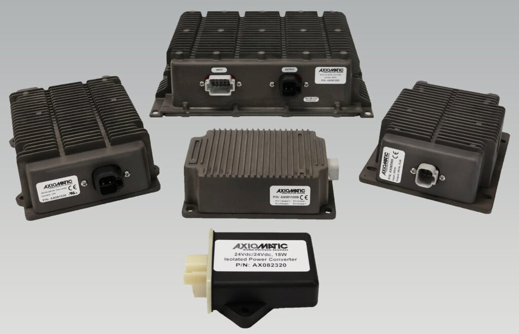 Axiomatic showcases its range of 24Vdc Isolated Power Converters with ...