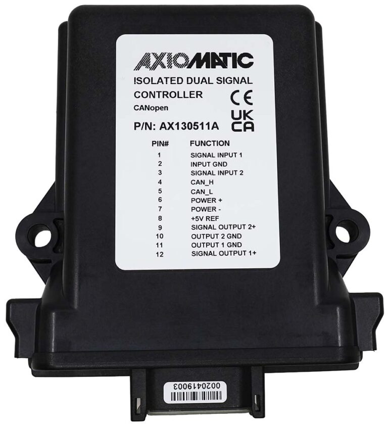 Axiomatic releases isolated dual signal CAN controllers with IACS UR ...