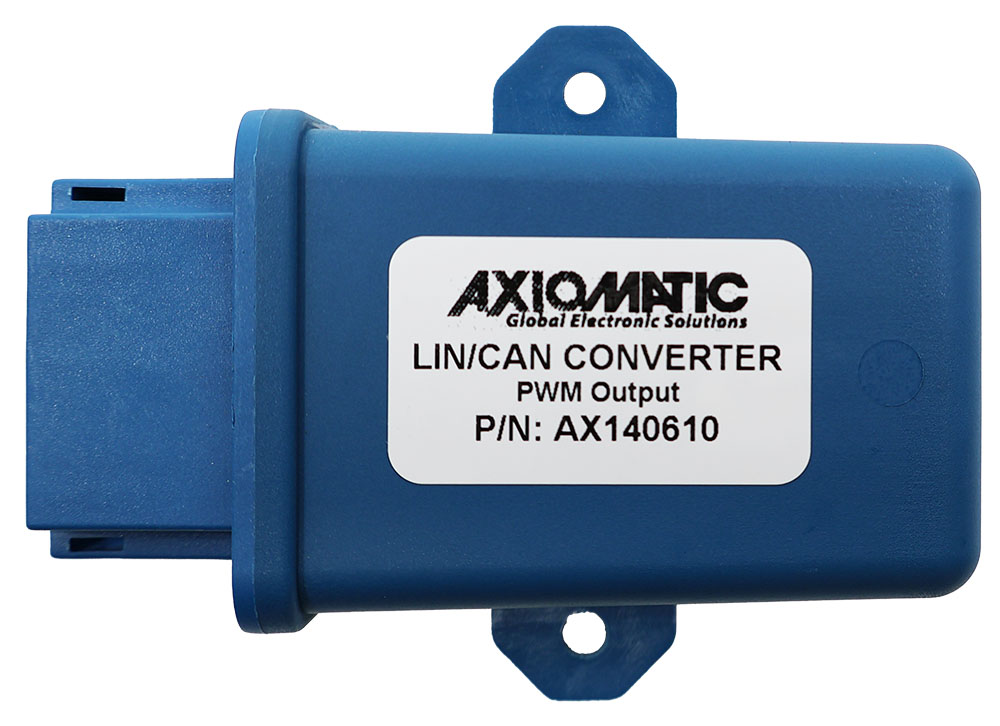 Axiomatic offers rugged LIN/CAN Converters (SAE J1939 or CANopen®) with ...