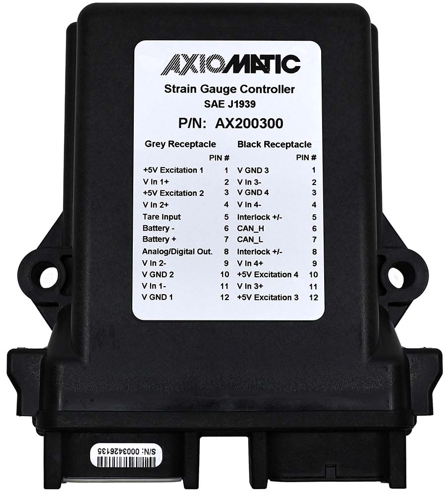 Axiomatic releases a new four channel strain gauge CAN controller ...